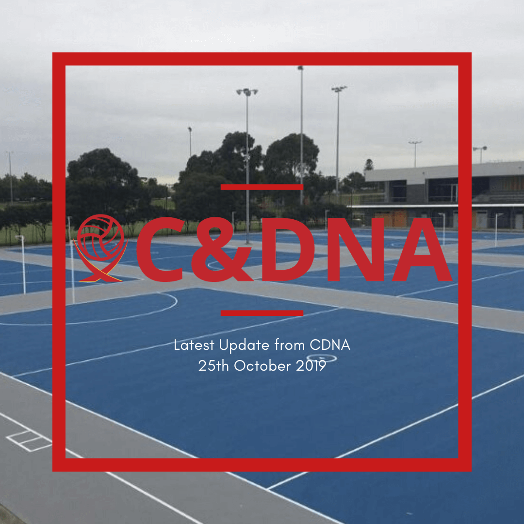 St Anthony's Glenhuntly Netball Club Inc - CDNA Update 25th October
